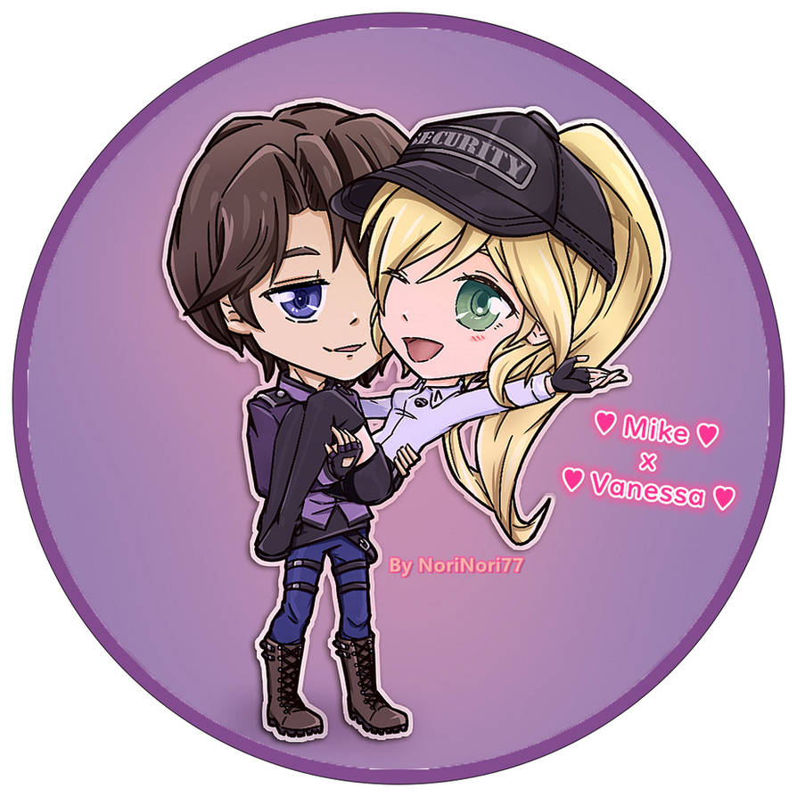 FNaF SB Mike/Michael x Vanessa/Vanny Round Icon 2D by NoriNori77 on ... FNaF SB Mike/Michael x Vanessa/Vanny Round Icon 2D by NoriNori77 on ...