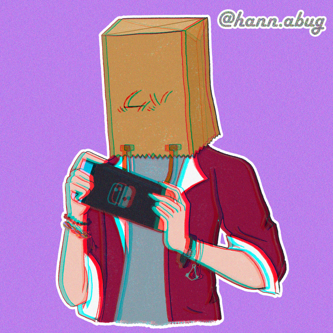 Paper Bag Head By Hannabug0 O On Deviantart