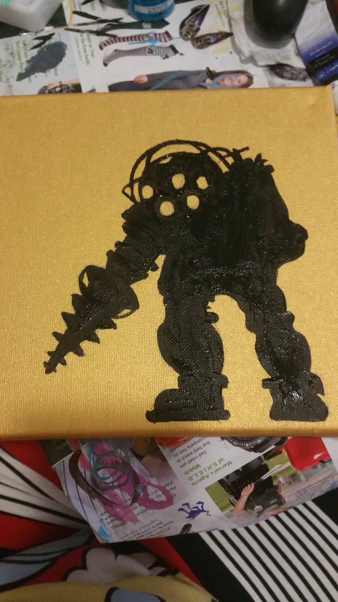 Big Daddy In Gold By Alekitty86f On DeviantArt big-daddy-in-gold-by-alekitty86f-on-deviantart