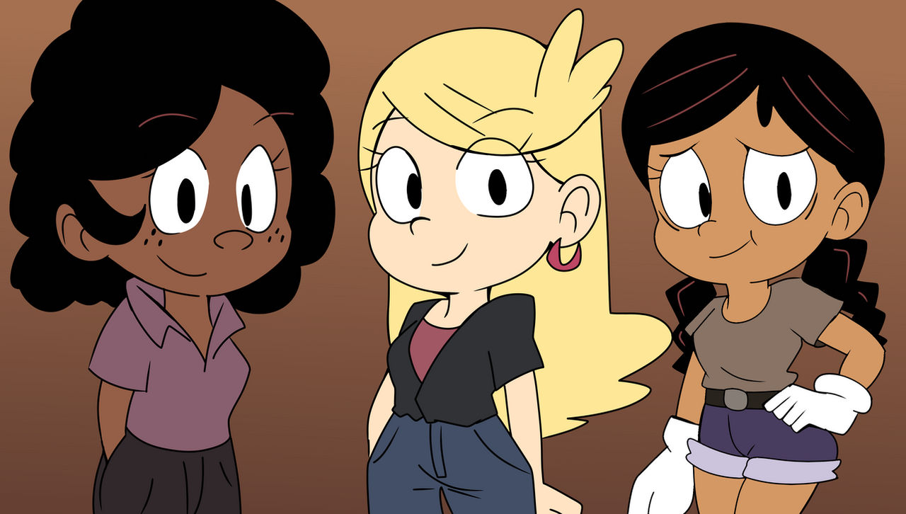 Lola Loud Meli Ramos And Cricket Van Doren By Aokushan On Deviantart