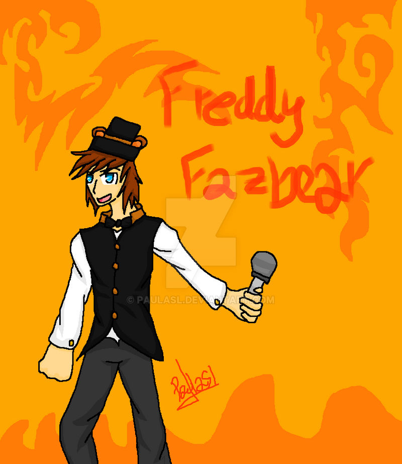 Fnaf Freddy Fazbear Human By Paulasl On Deviantart