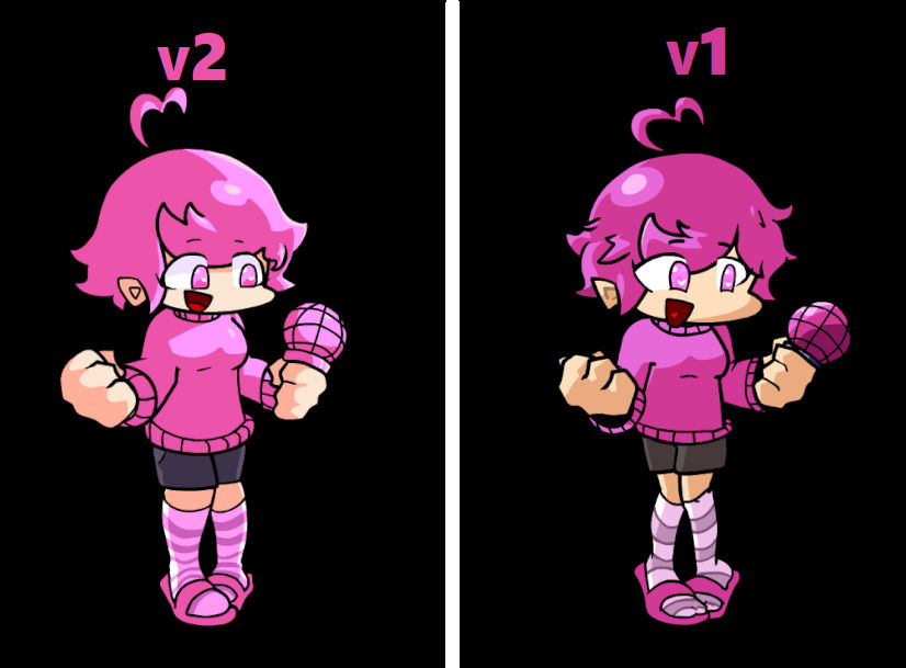Fnf Vs Impostor V4 But Human Pink Impostor V2v1 By Safinarman105 On Deviantart
