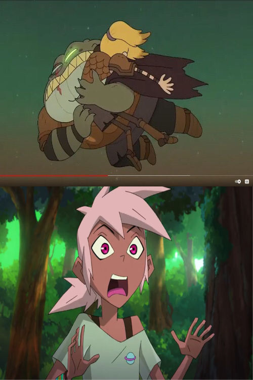 Kipos Reaction To Captain Grime Saves Sasha By Kayloshiwarrior On