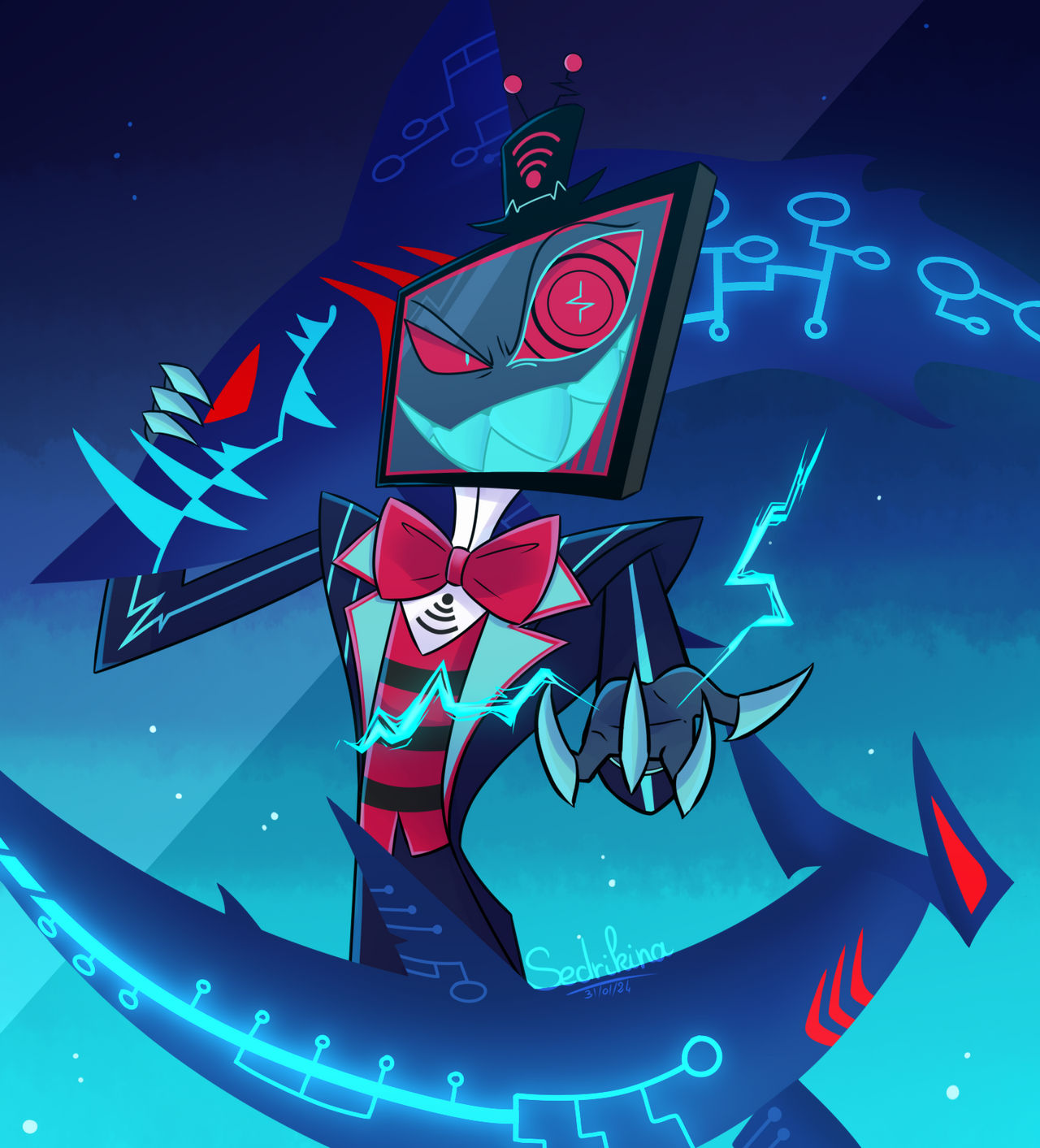 Hazbin Hotel Vox By Sedrikina23 On Deviantart