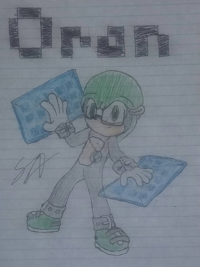 Sonic Oc Oran The Armadillo By Pokatopia141 On Deviantart