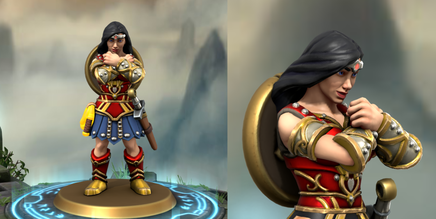 Wonder Woman Heroforge By Jyger85 On Deviantart