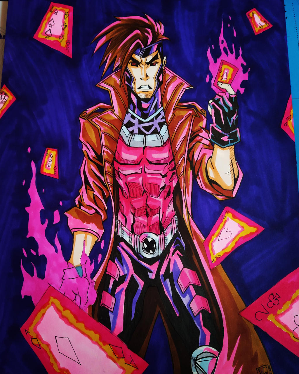 The Ragin Cajun, Gambit by IDIISAIRIM on DeviantArt The Ragin Cajun, Gambit by IDIISAIRIM on DeviantArt
