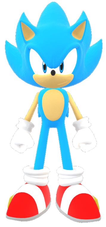 Super Sonic Blue by Sonic29086 on DeviantArt Super Sonic Blue by Sonic29086 on DeviantArt
