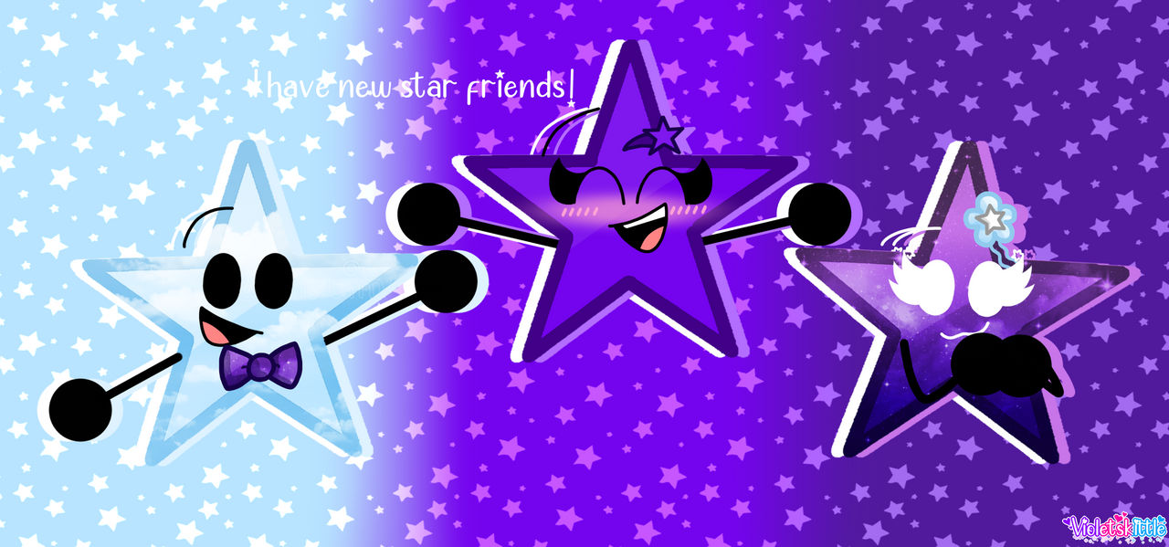 My 2 New Star Ocs By Violetskittle On Deviantart