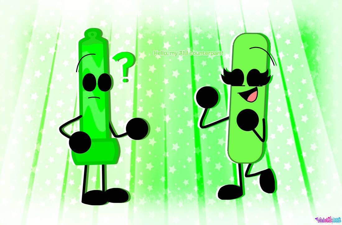 Glowstick Meets His Sftfcounterpart By Violetskittle On Deviantart