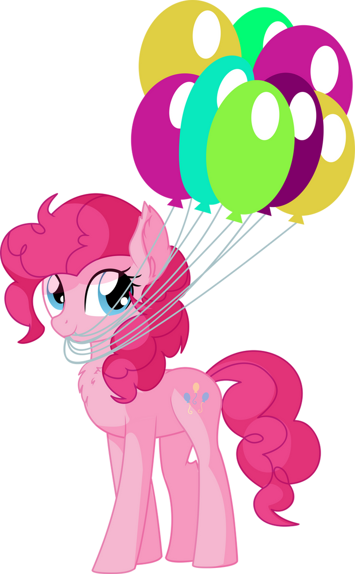 Pinkie Pie Vector 28 Balloon By Cyanlightning On Deviantart