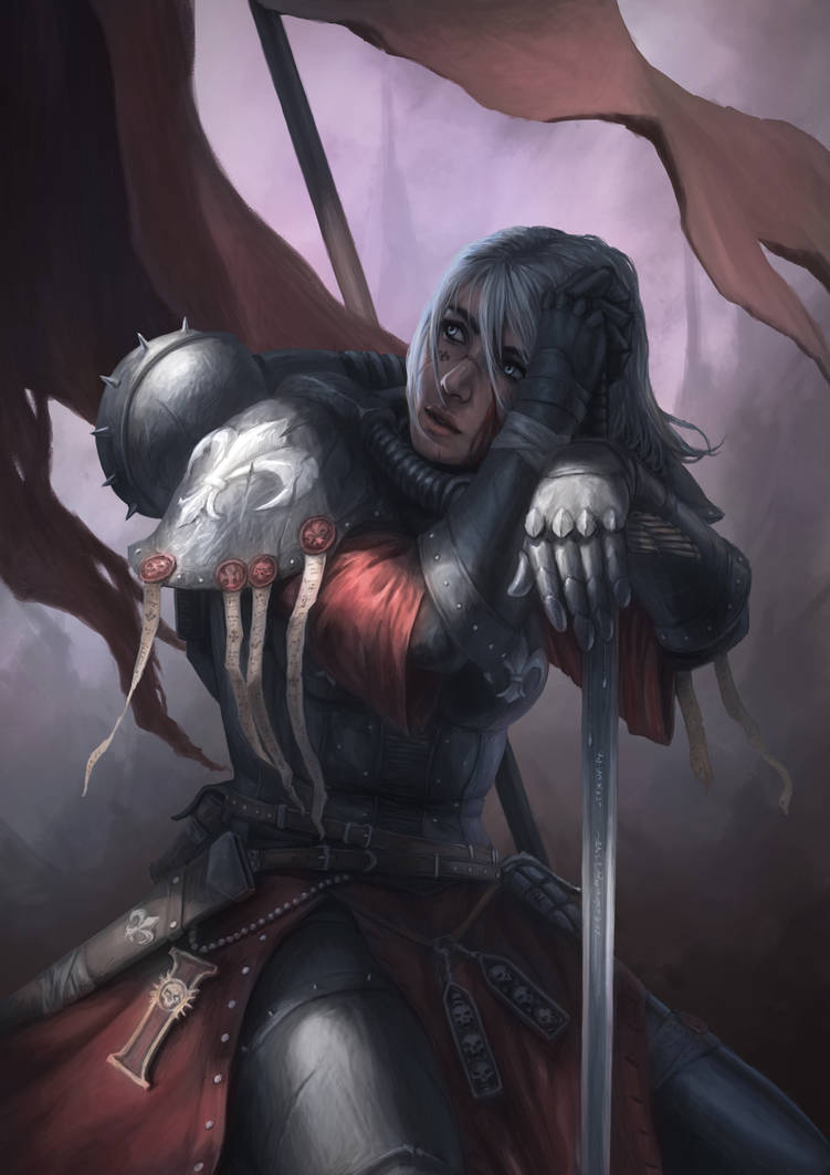 Sister Of Battle By Captdiablo On Deviantart