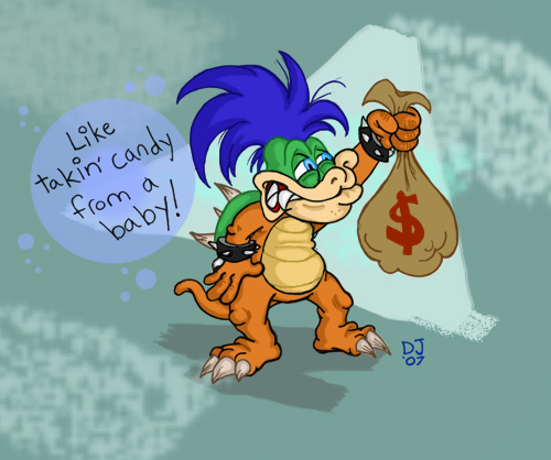 Cheatsy Koopa by dustindemon on DeviantArt