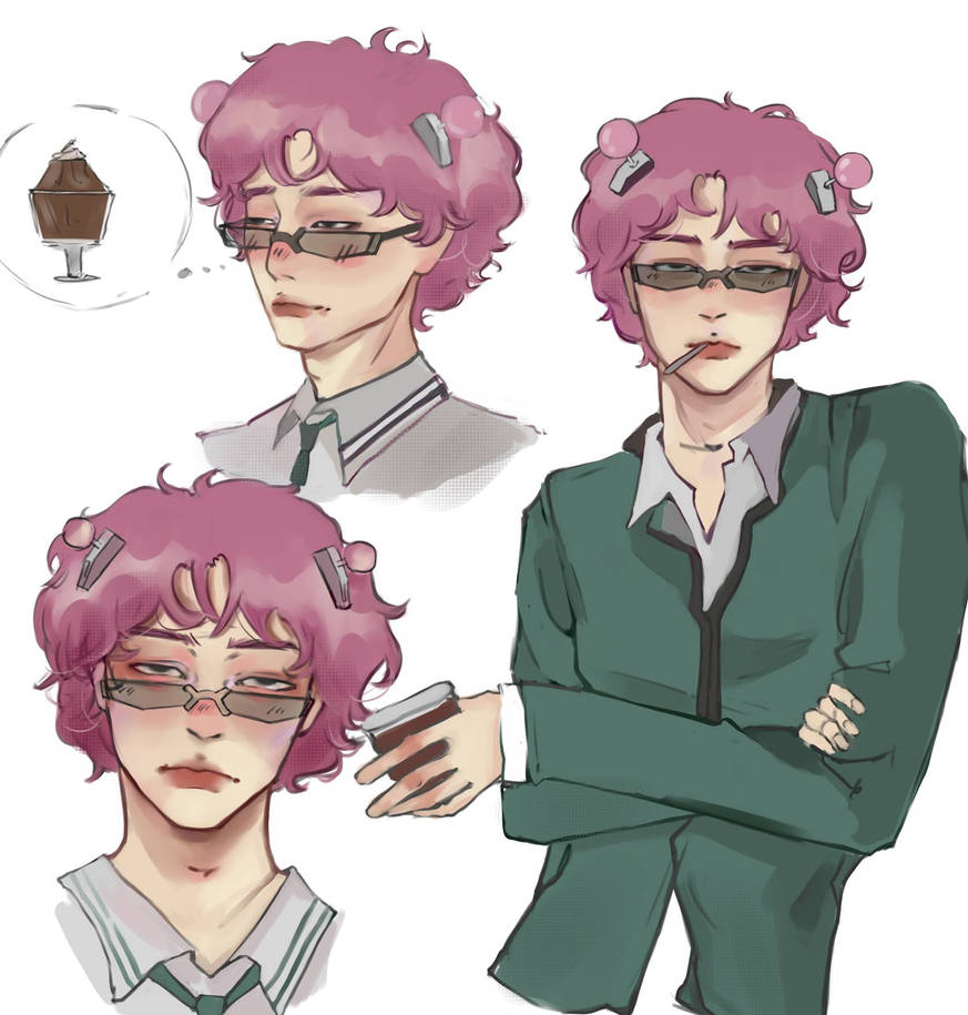 Saiki Kusuo By Harukkoo On Deviantart