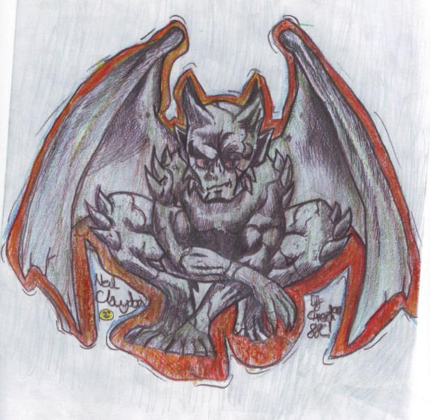 Gargolye Art Homework by Neil-Claydon on DeviantArt