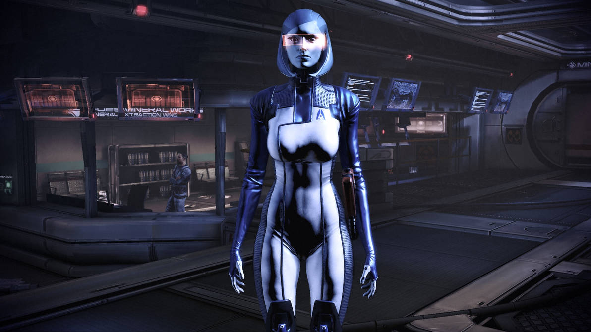 Mass Effect Legendary Edi By Pumazh On Deviantart