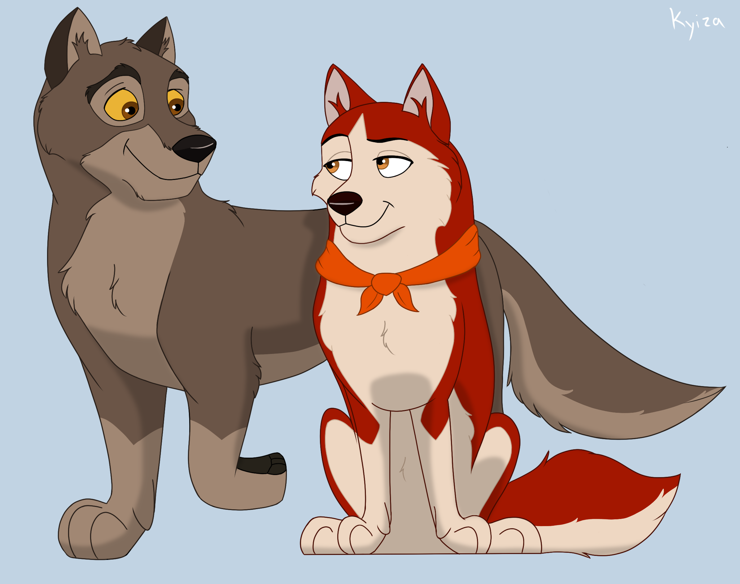Jenna And Balto By Kyiza On Deviantart