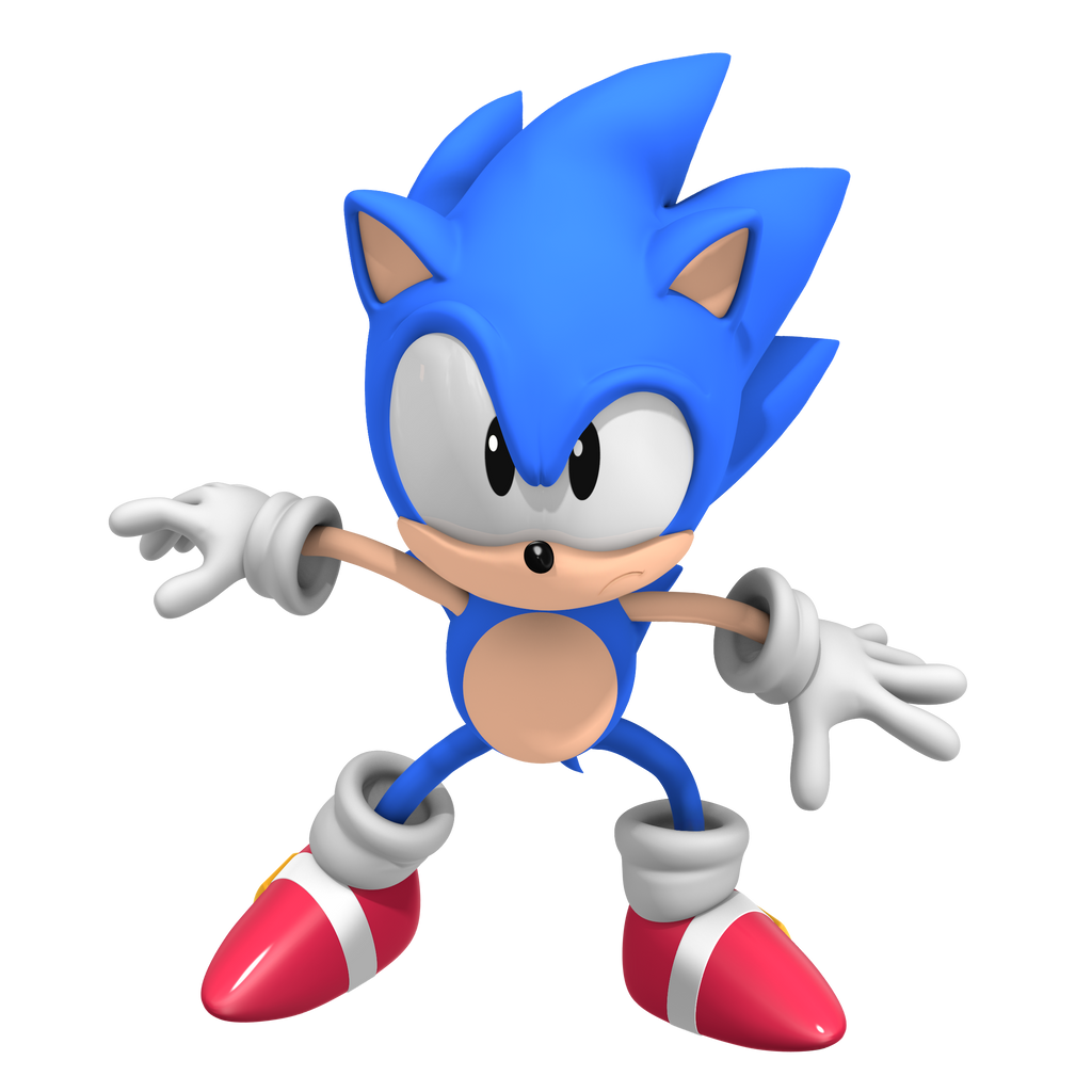 Classic Sonic Cd Pose By Nibroc Rock On Deviantart