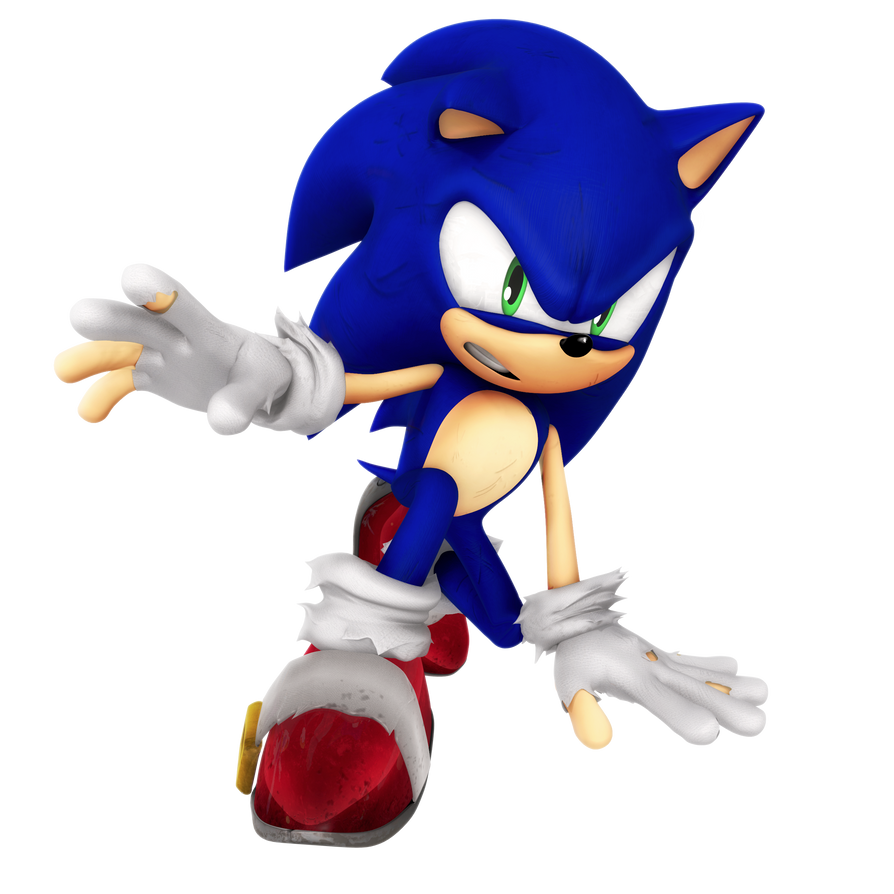 Battle Damage Sonic Render by Nibroc-Rock on DeviantArt Battle Damage Sonic Render by Nibroc-Rock on DeviantArt