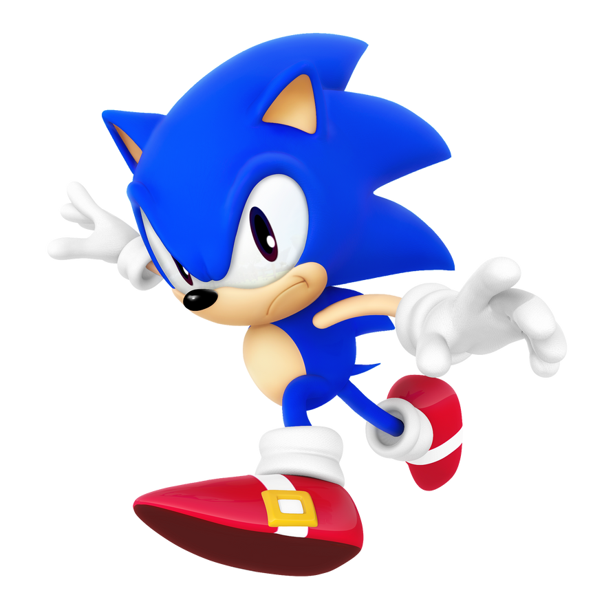 Classic Sonic Dimensional Render by Nibroc-Rock on DeviantArt Classic Sonic Dimensional Render by Nibroc-Rock on DeviantArt
