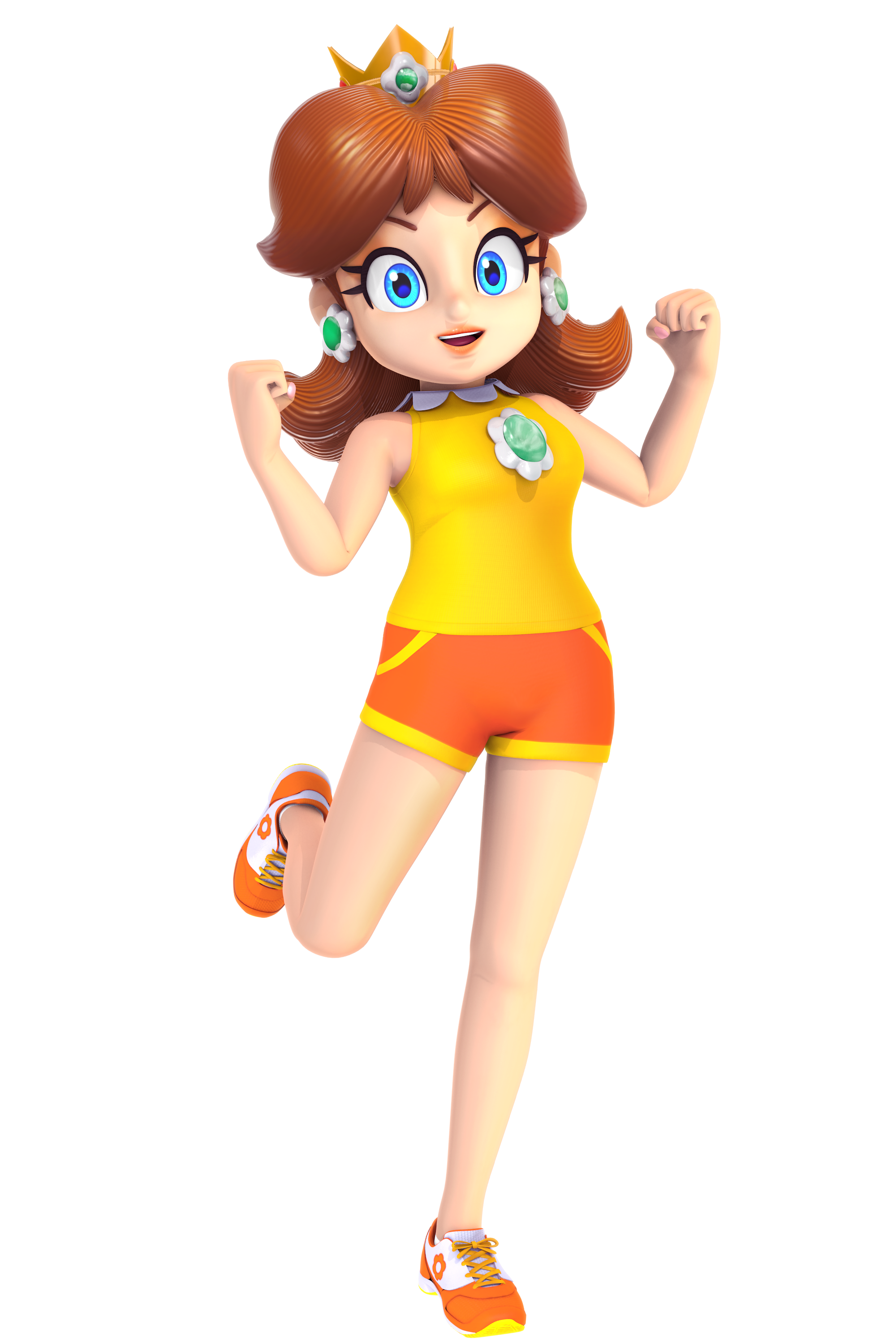 Princess Daisy Render Sports outfit by Nibroc-Rock on DeviantArt Princess Daisy Render Sports outfit by Nibroc-Rock on DeviantArt