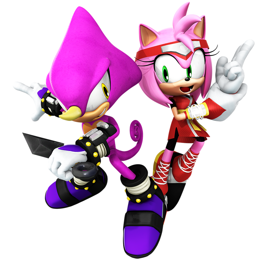 Espio and Kunoichi Amy Render by Nibroc-Rock on DeviantArt Espio and Kunoichi Amy Render by Nibroc-Rock on DeviantArt
