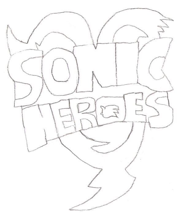 Sonic Heroes Logo By Bradthehedgehog On Deviantart