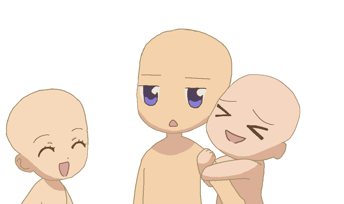 Base 1 Chibi Group Base By Pixel Base Maker On Deviantart