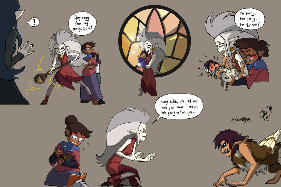 34 Witch Au Commission December Full By Evilsnotbag On Deviantart