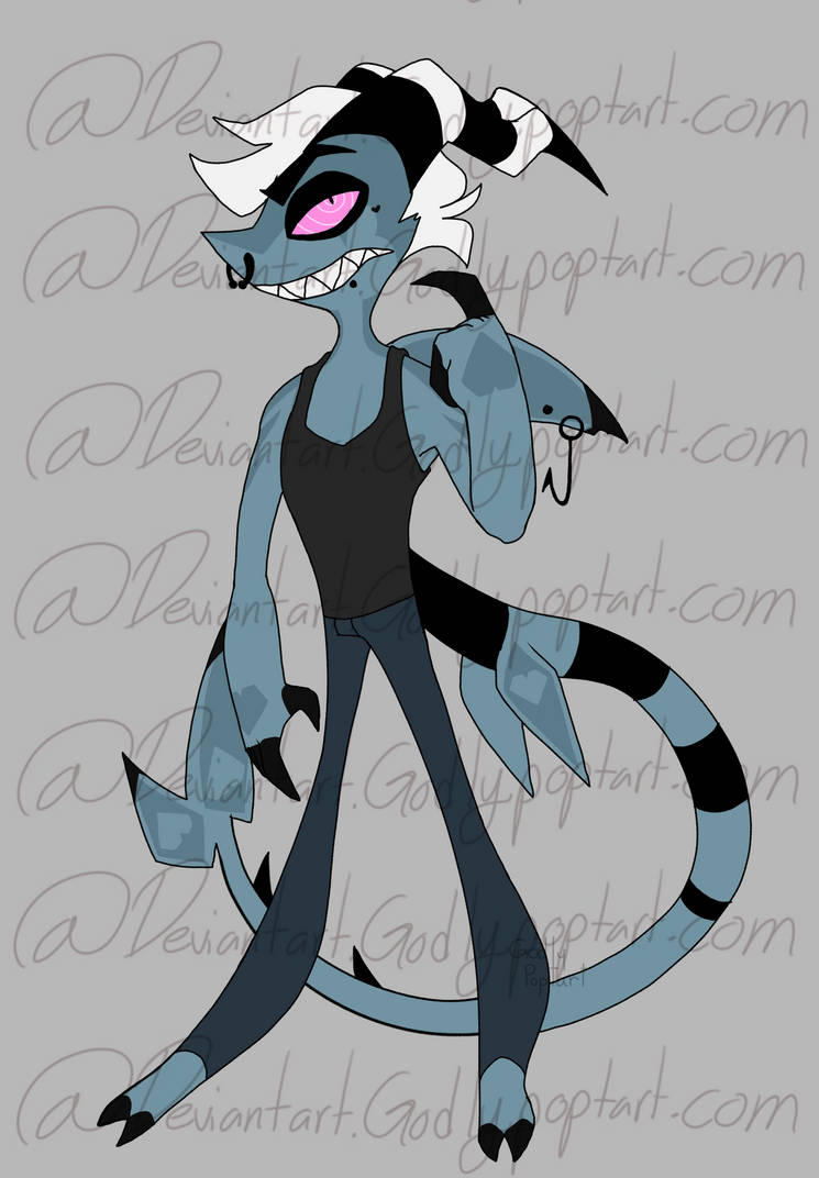 Helluva Boss Shark Hybrid Adopt Open By Godlypoptartadopts On Deviantart