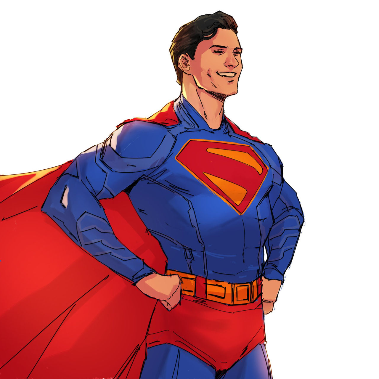 DCU Superman Warm-Up by LuisF47 on DeviantArt DCU Superman Warm-Up by LuisF47 on DeviantArt