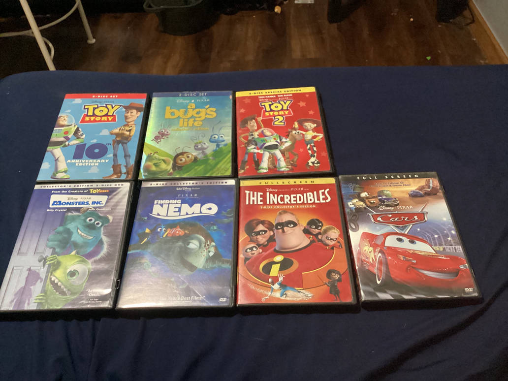 My Thx Certified Disney And Pixar Dvd Collection By Squarepant2395 On Deviantart