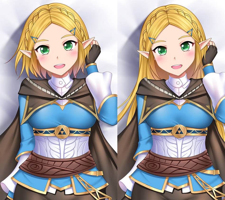 The Legend Of Zelda Princess Zelda Dakimakura By Cfuser2005 On Deviantart