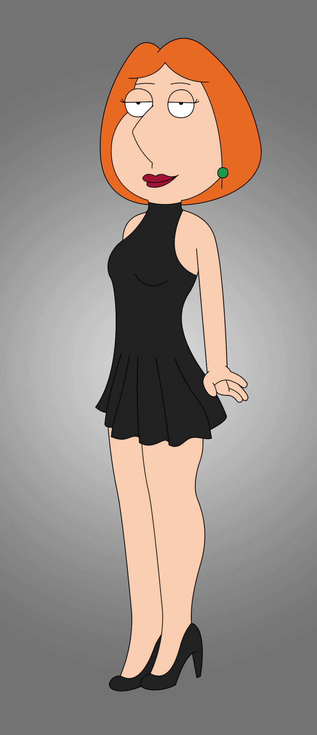 Lois In Black By Tjlive5 On Deviantart