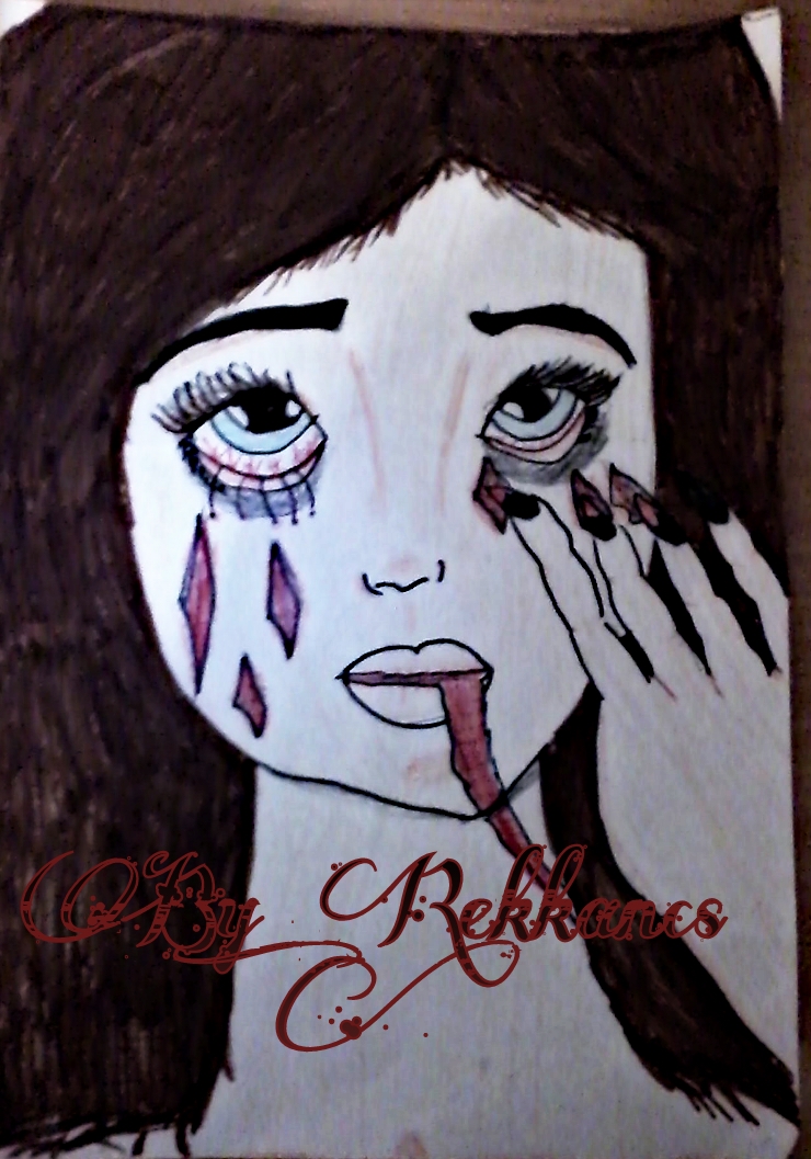 Creepy Sad Girl By Rekkancs On Deviantart