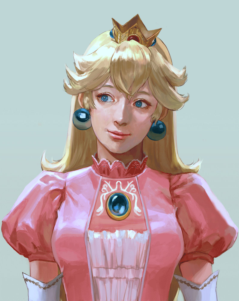 Princess Peach Animation By Vijouxart On Deviantart