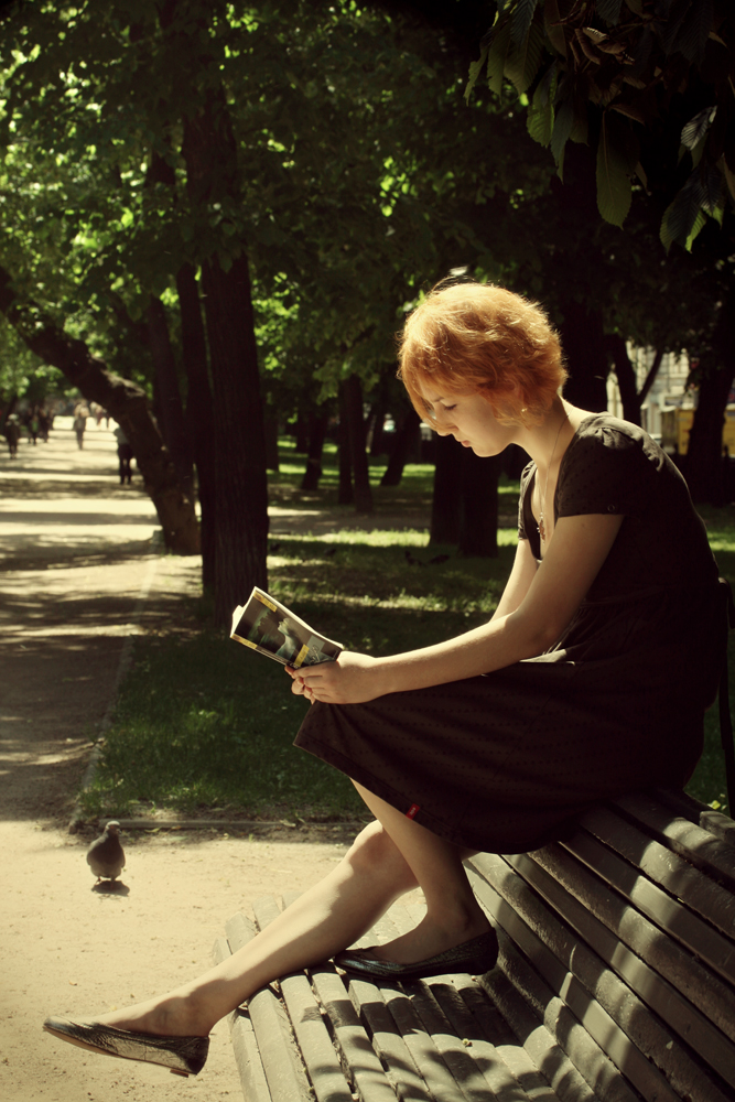Reading By Aquarielle On Deviantart