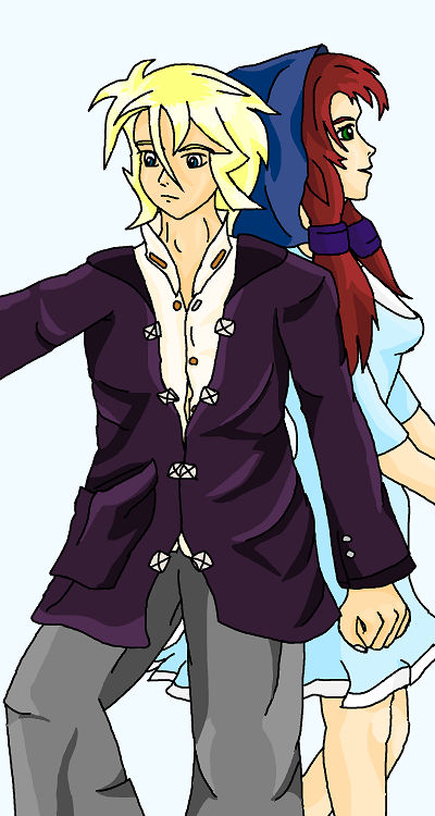 MS Paint Guy and Girl by Echowinds on DeviantArt