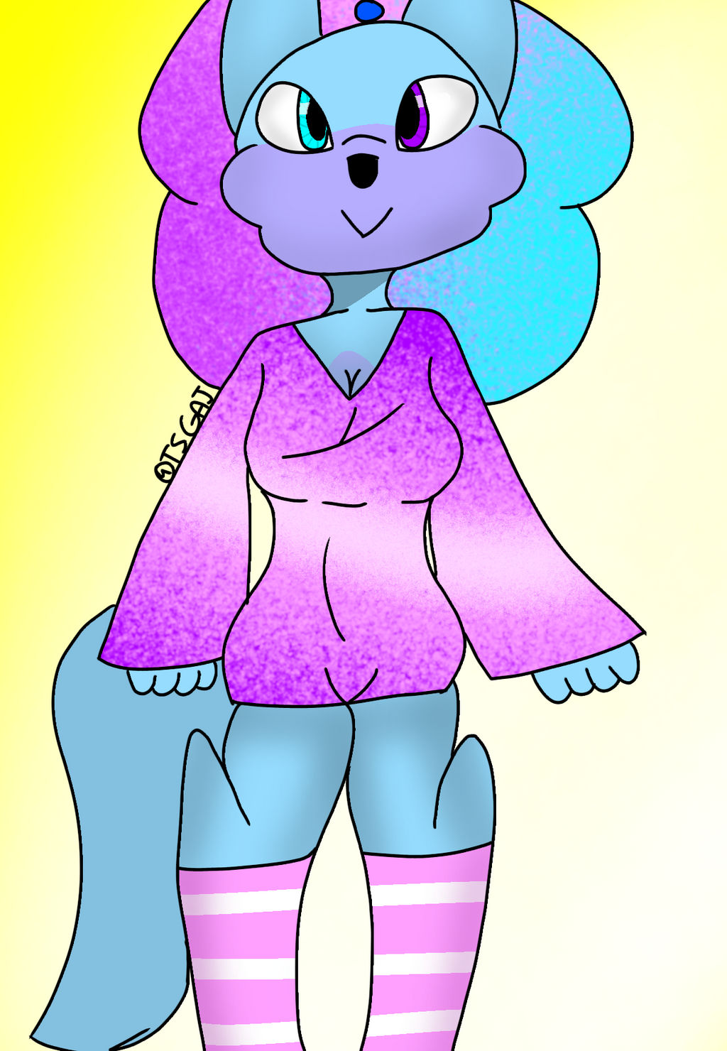 Cotton Candy Furry Yay By Nico The Dark On Deviantart
