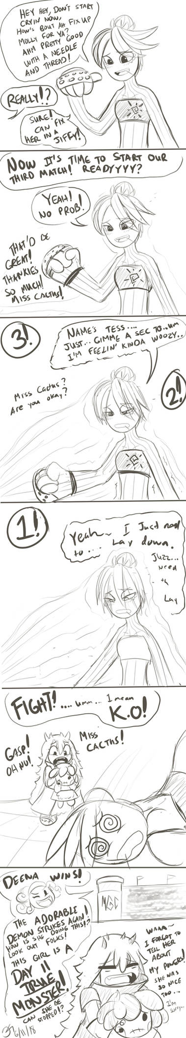 Monster Girl Challenge Day 11 P2 True Monster By Minionking On