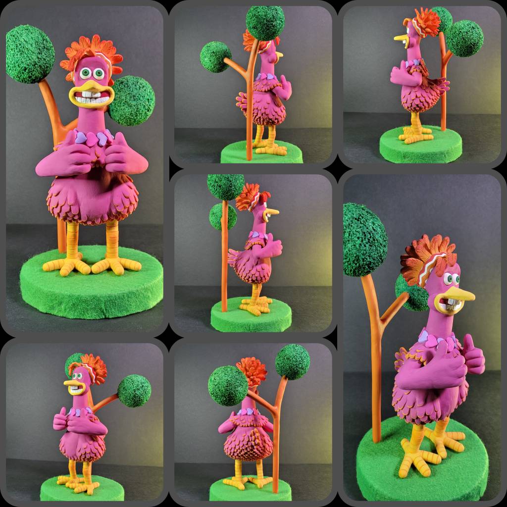 Chicken Run Dawn of The Nugget Sculpture (Frizzle) by TheCraftersBench ... Chicken Run Dawn of The Nugget Sculpture (Frizzle) by TheCraftersBench ...