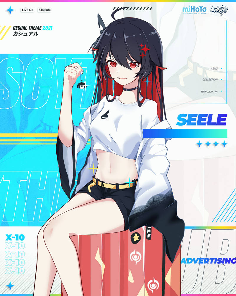 Seele Honkai Impact Poster by Avanthiem on DeviantArt Seele Honkai Impact Poster by Avanthiem on DeviantArt