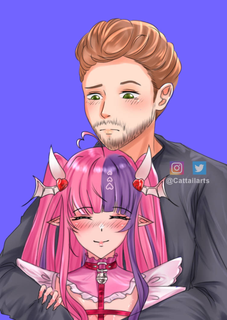 Ironmouse And Cdawgva By Cattail Arts On Deviantart