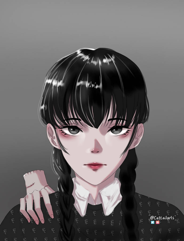Wednesdayaddams By Cattail Arts On Deviantart