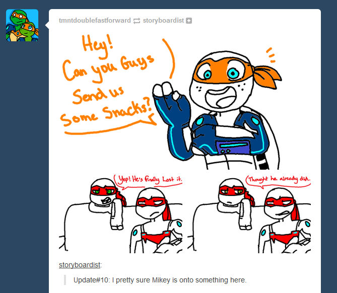 TMNT: Double Fast Forward Tumblr Post #10 by deda123 on DeviantArt TMNT: Double Fast Forward Tumblr Post #10 by deda123 on DeviantArt