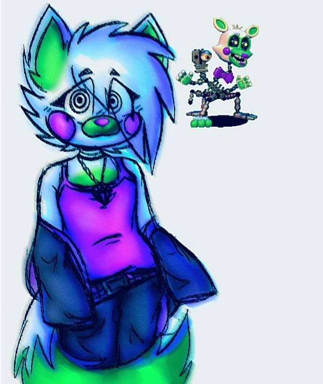 Tangle Fnaf Fanart By Loonayt On Deviantart