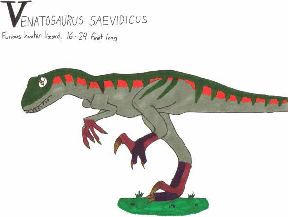 Venatosaurus saevidicus by dodoman1 on DeviantArt