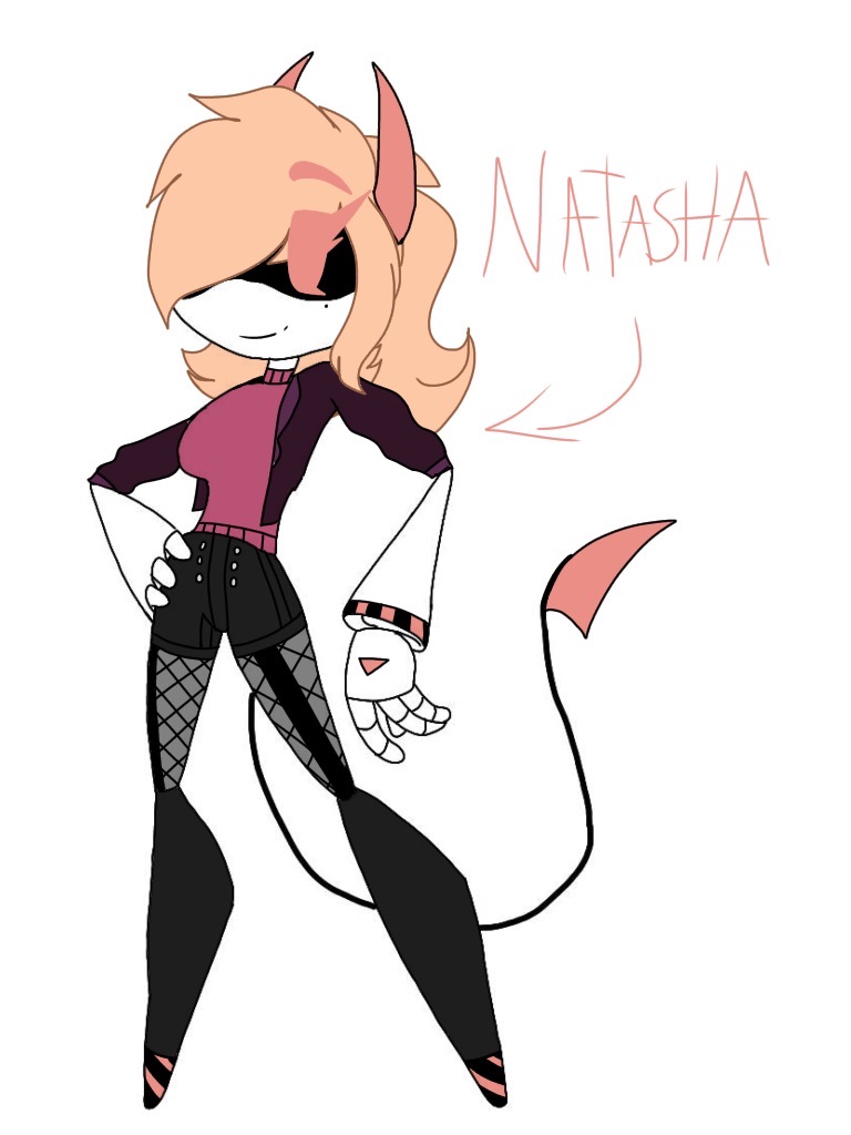Murder Drone Oc Natasha By Rosethecoolwolf13 On Deviantart