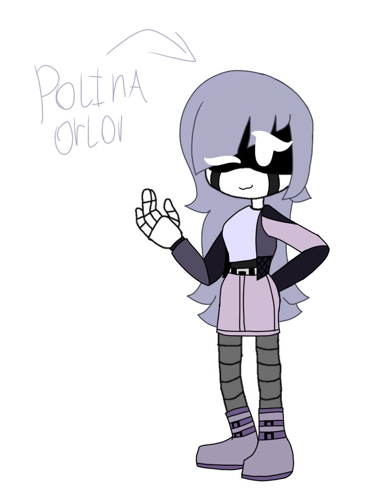 Murder Drones Oc Polina Orlov By Rosethecoolwolf13 On Deviantart
