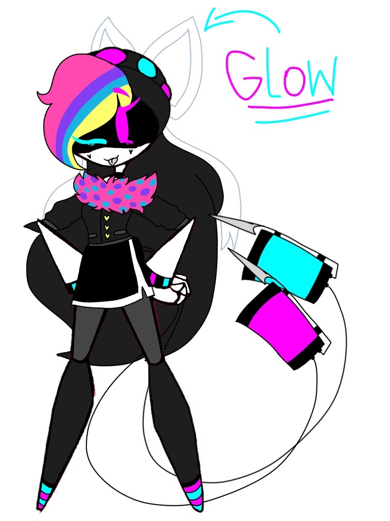 Murder Drones Oc Glow By Rosethecoolwolf13 On Deviantart